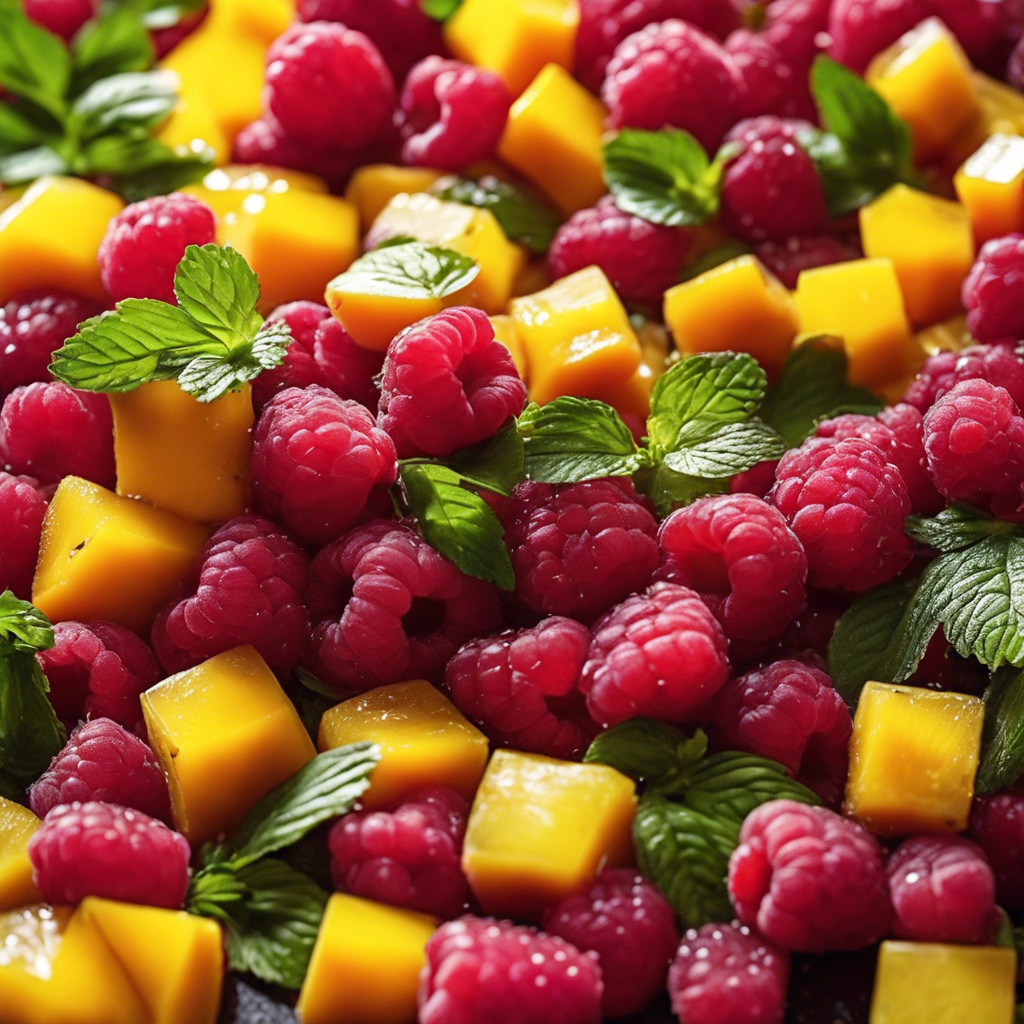 Raspberry Mango Salsa Recipe | cookAIfood