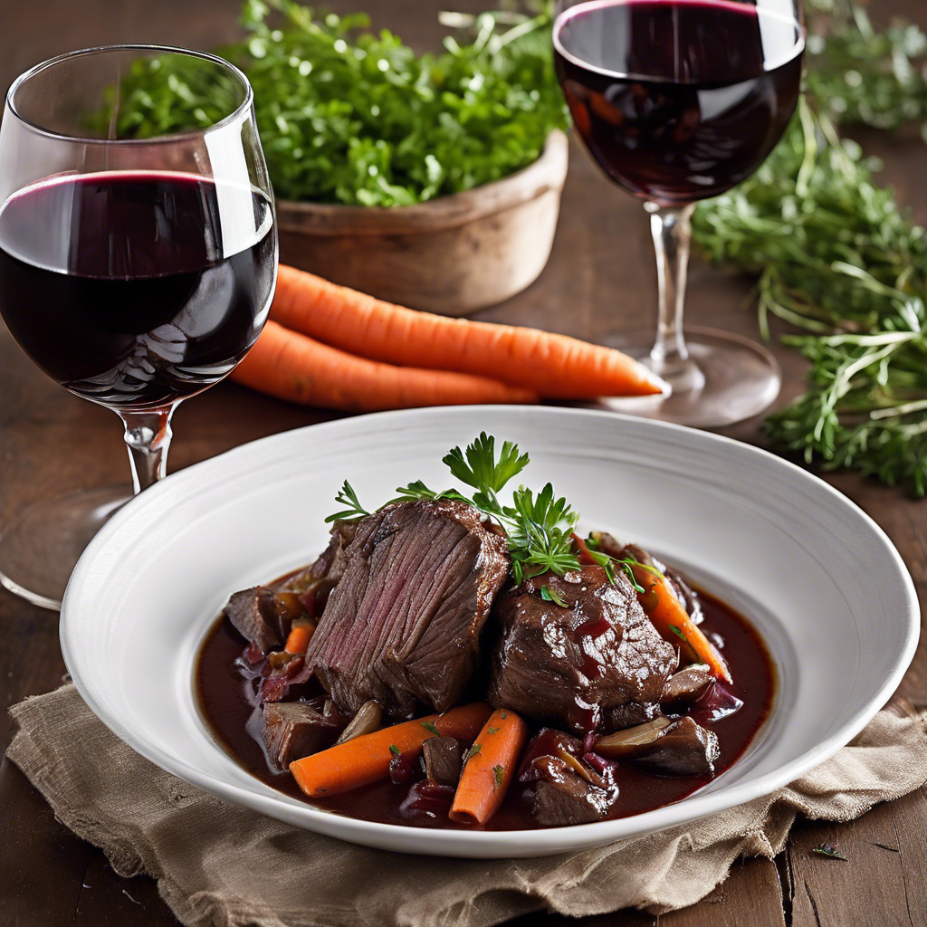 Red Wine Braised Beef Recipe | cookAIfood