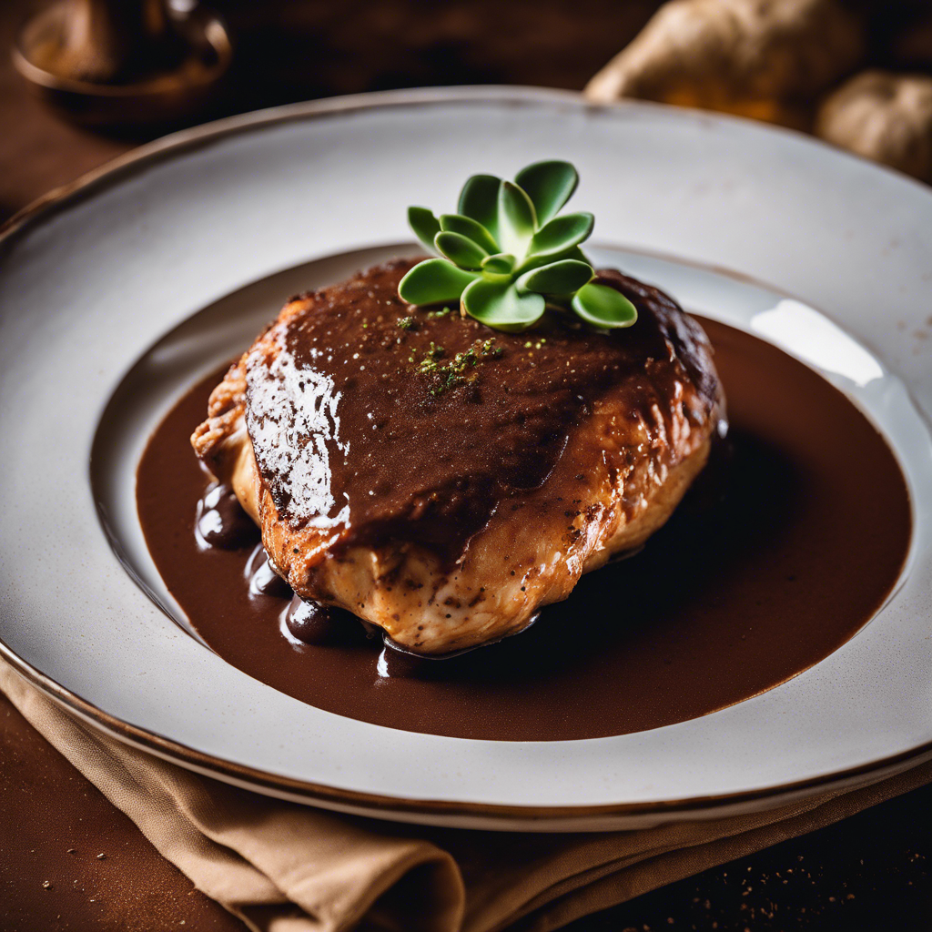 Decadent Chocolate Chicken Recipe | cookAIfood