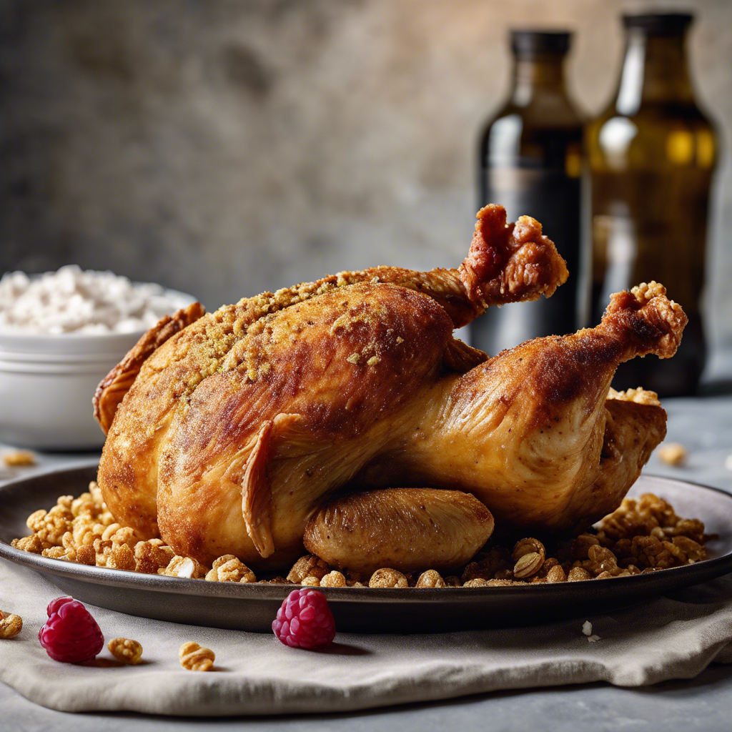 Crunchy Cereal-Crusted Chicken Recipe | cookAIfood