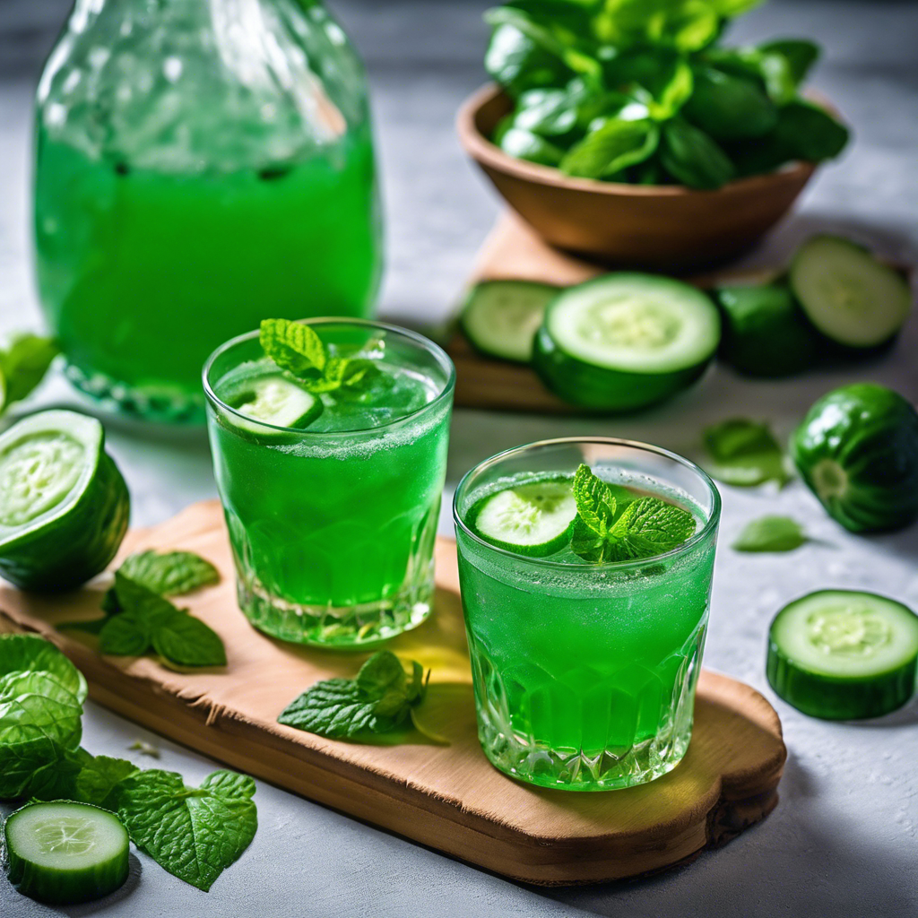 Refreshing Morning Green Drink Recipe | cookAIfood