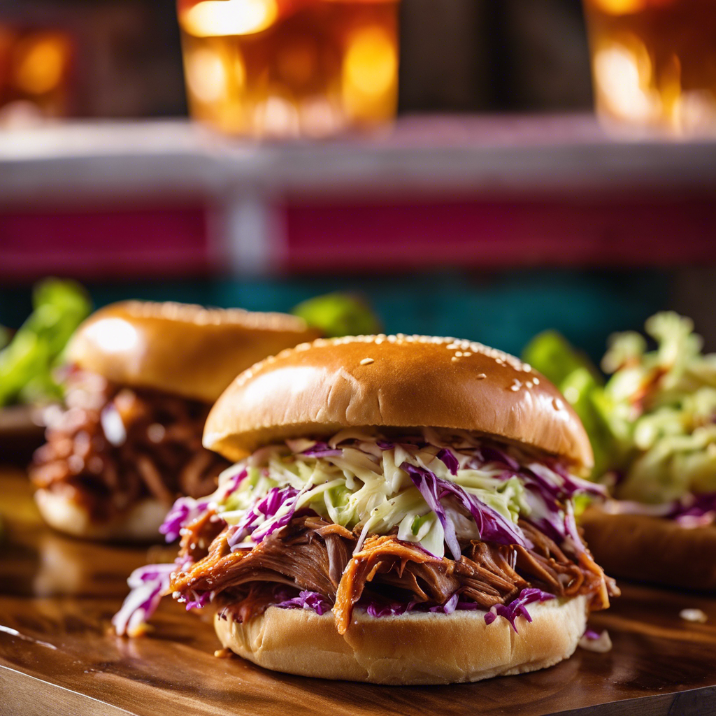 Southern BBQ Pulled Pork Sandwich Recipe | cookAIfood
