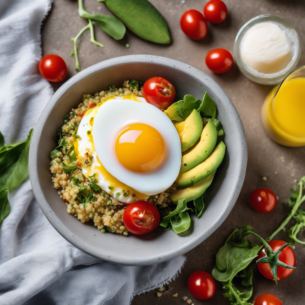 Sunny Side Up Breakfast Bowl Recipe | cookAIfood