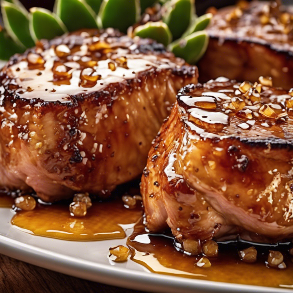 Honey Glazed Pork Chops Recipe | cookAIfood