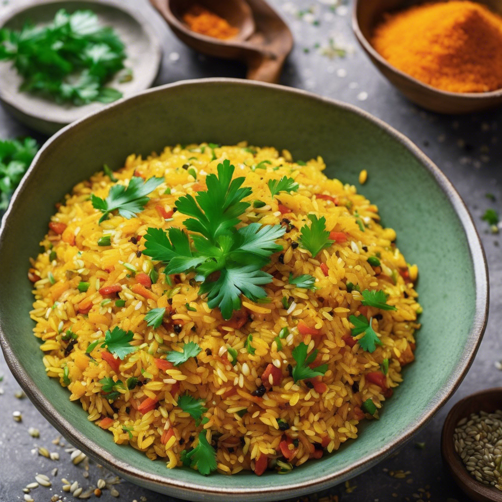 Spiced Rice Medley Recipe | cookAIfood