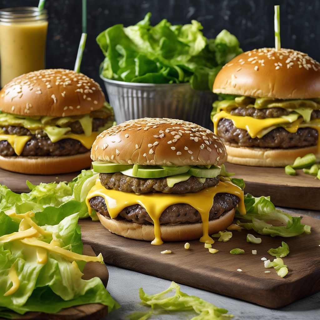 Homemade Big Mac-Inspired Burger Recipe | cookAIfood