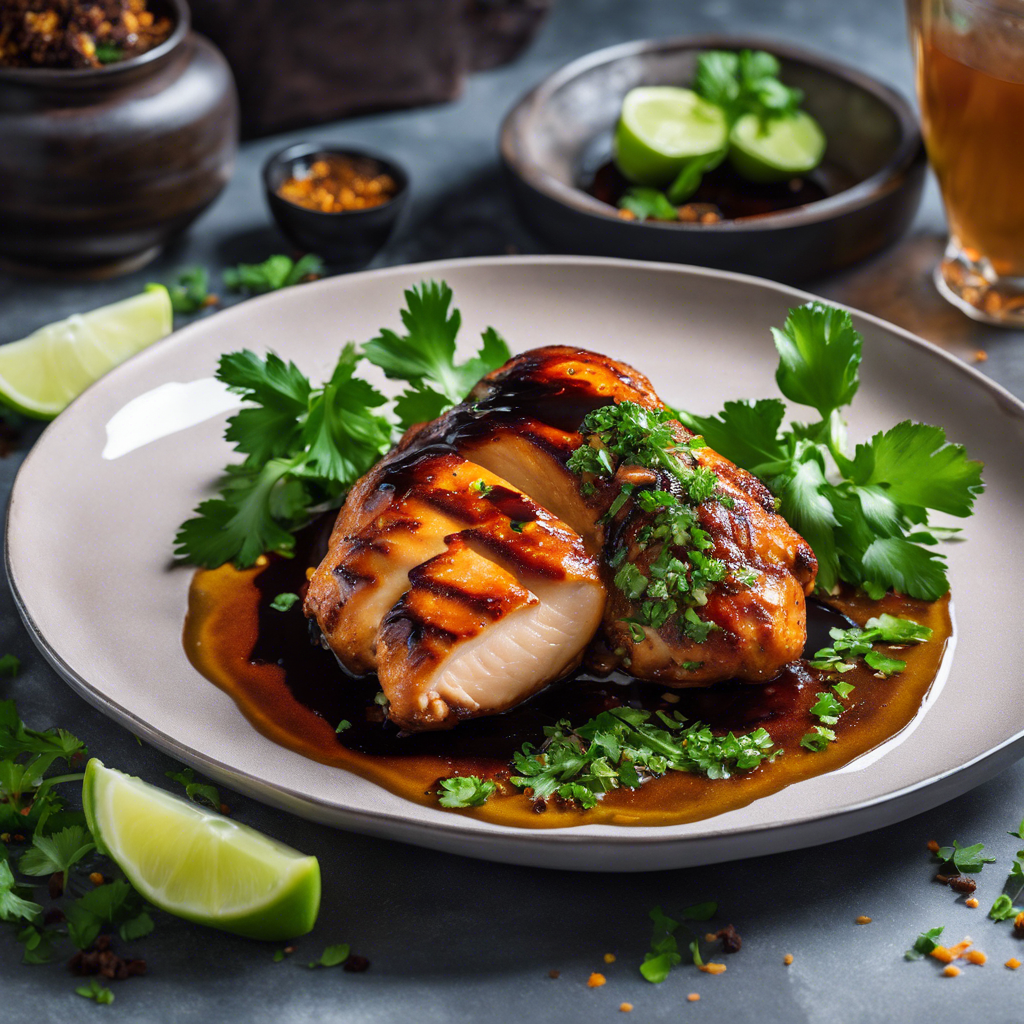 Spiced Tea Infused Chicken Recipe | cookAIfood