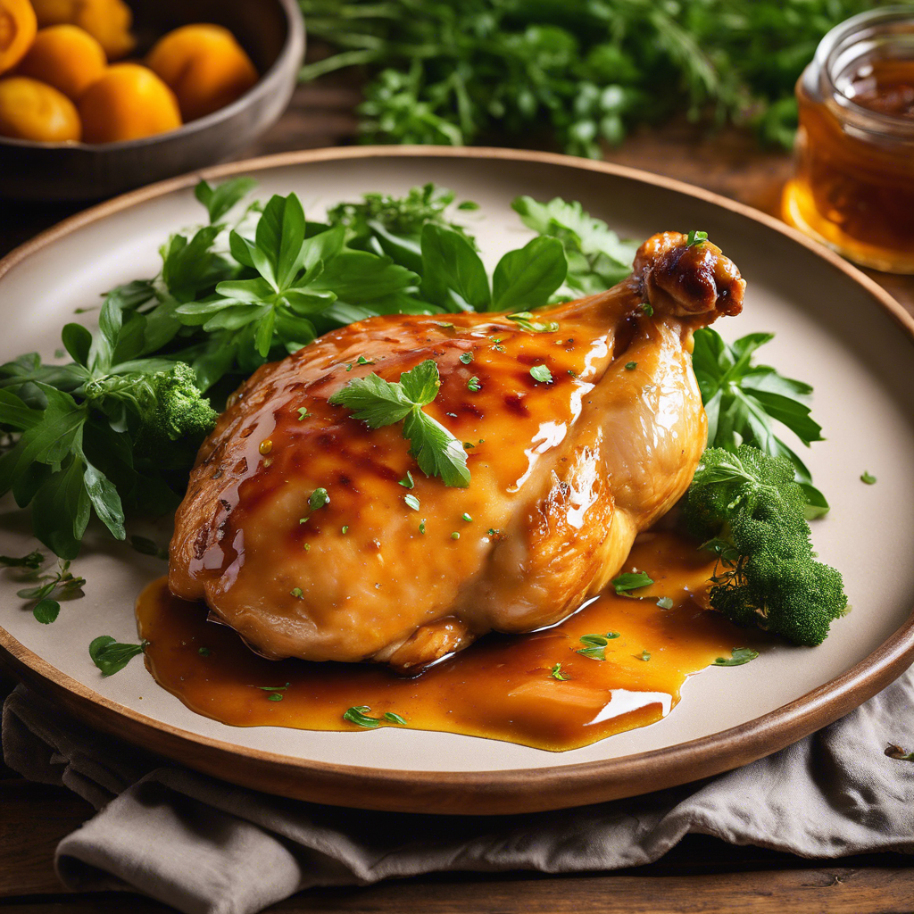 Savory Jam-Glazed Chicken Recipe | cookAIfood