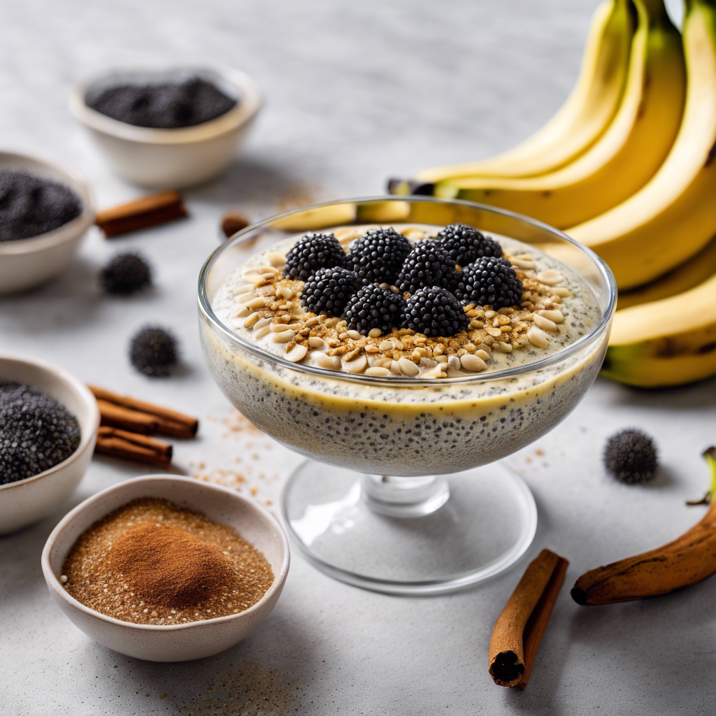 Protein Packed Banana Chia Pudding Recipe Cookaifood