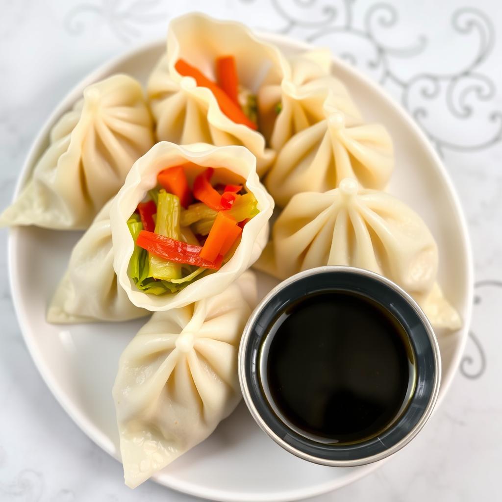 Vegetable Momos Recipe | cookAIfood