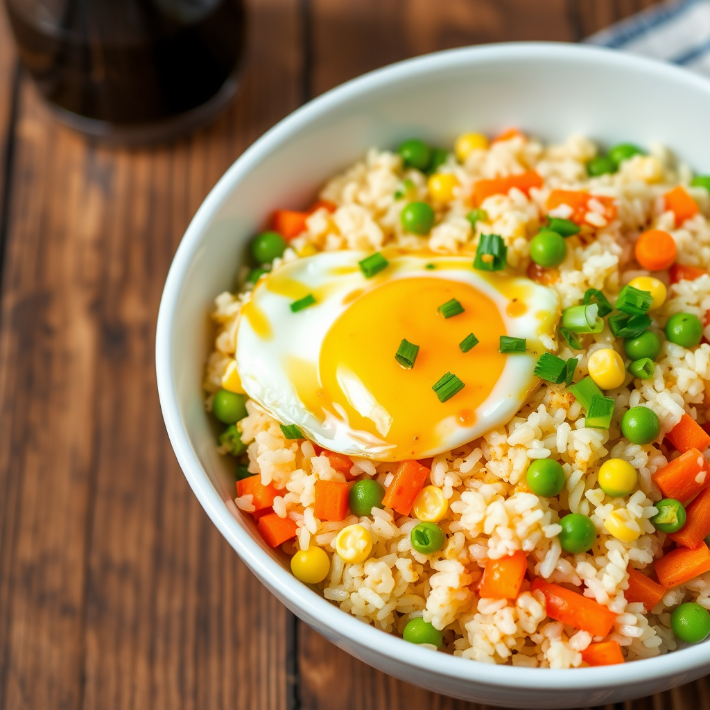 Classic Egg Fried Rice Recipe | cookAIfood