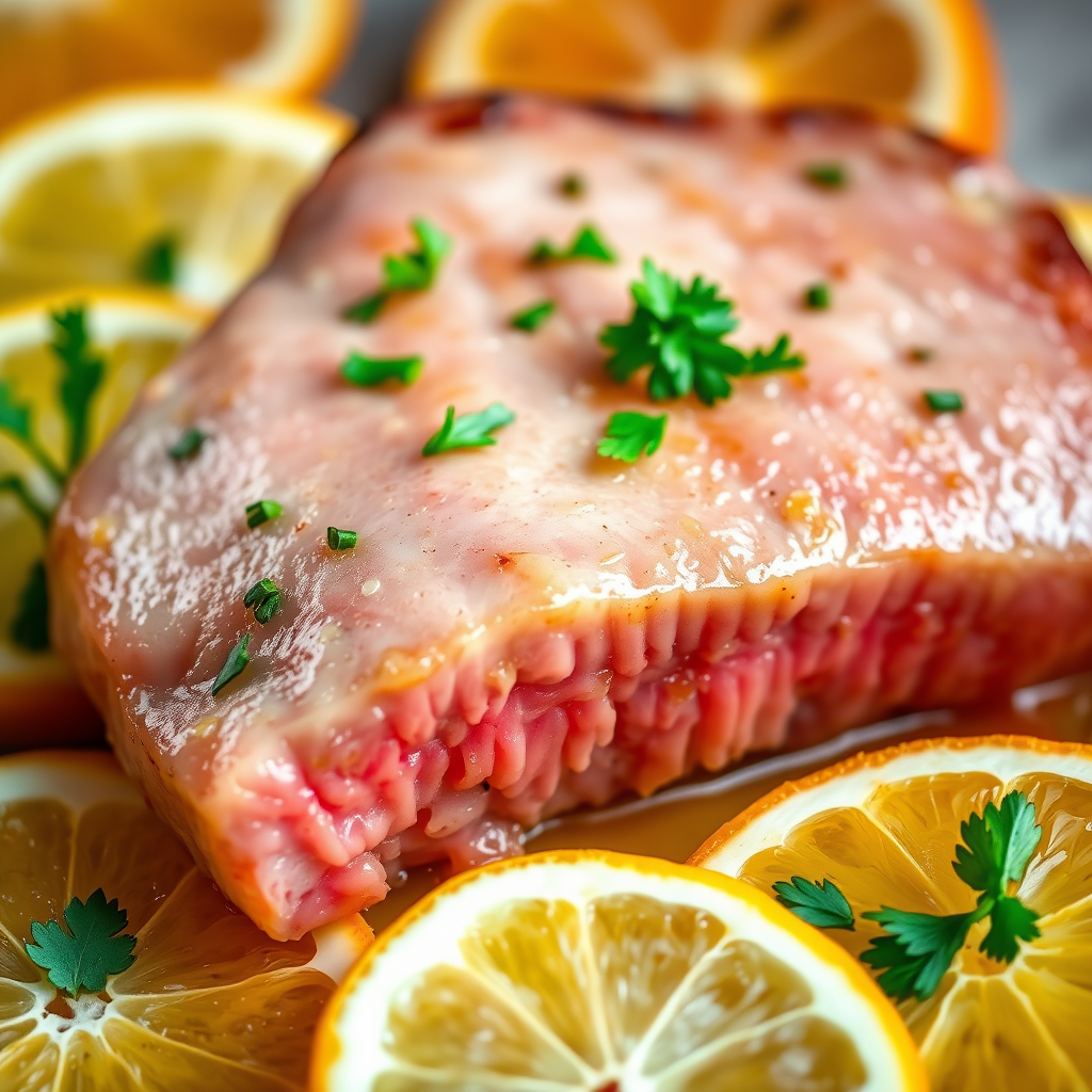 Citrus Grilled Tuna Steak Recipe | cookAIfood