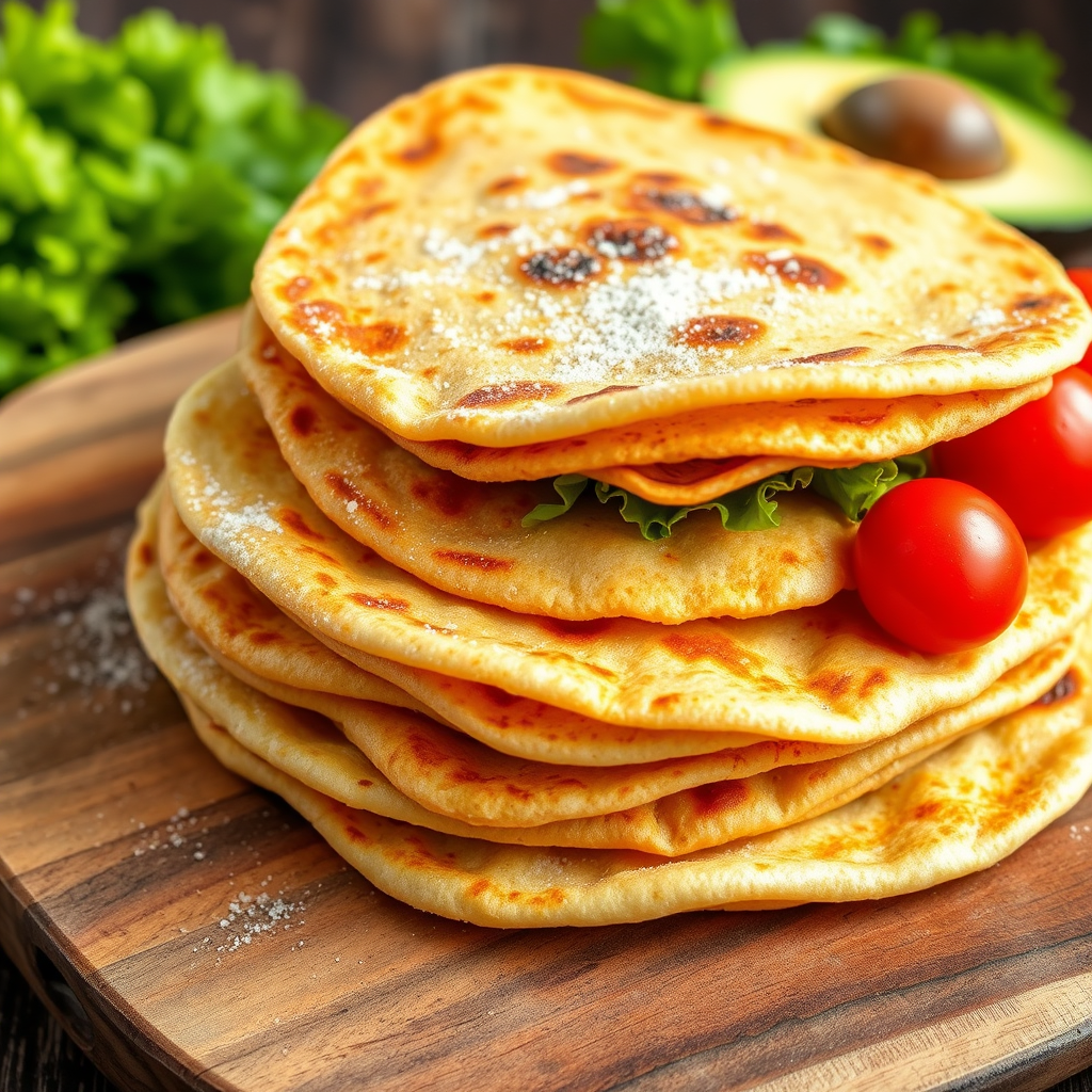 Homemade Tortilla Wraps Recipe | cookAIfood