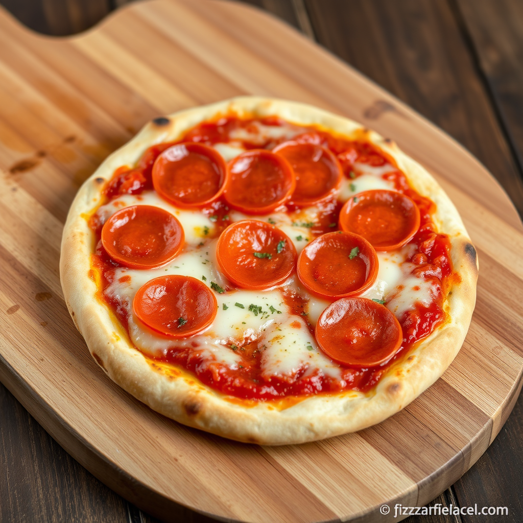 Personal Classic Pepperoni Pizza Recipe | cookAIfood