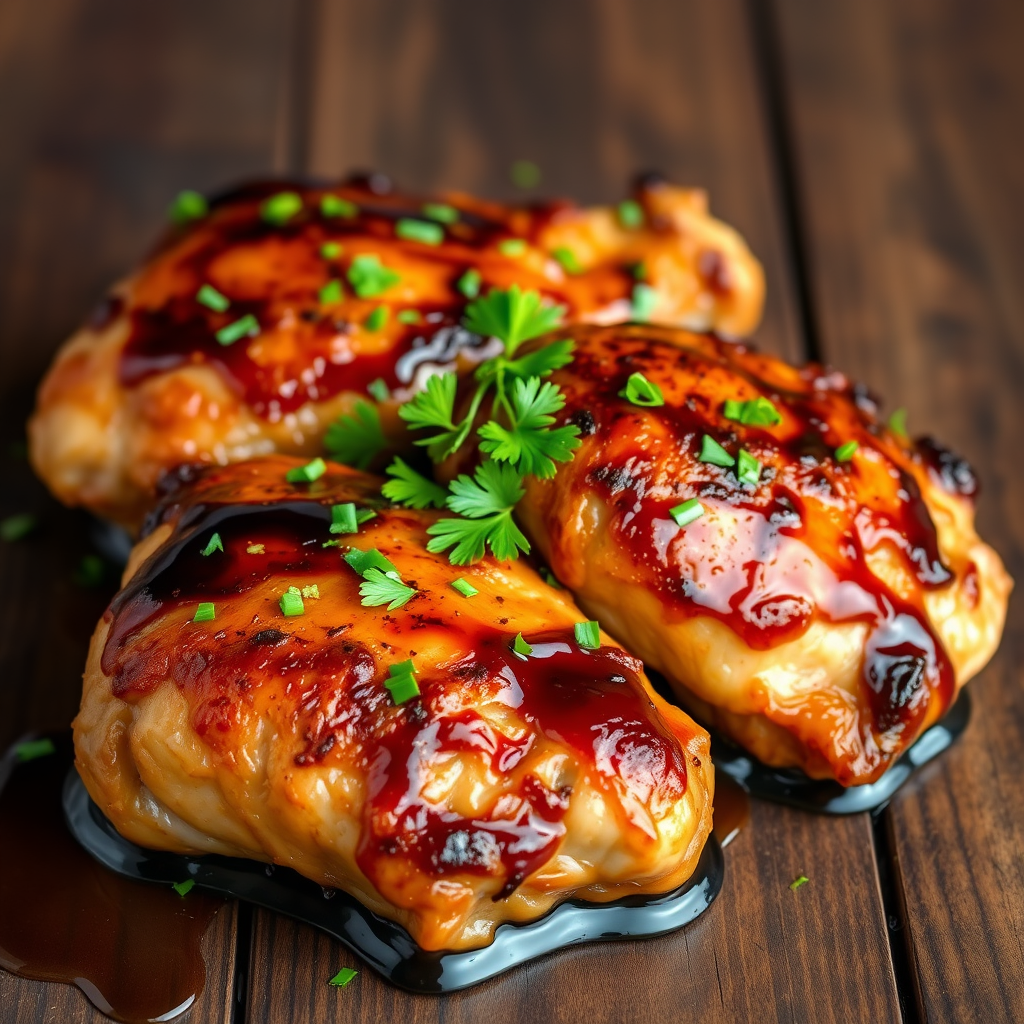 Coffee-Glazed Chicken Thighs Recipe | cookAIfood