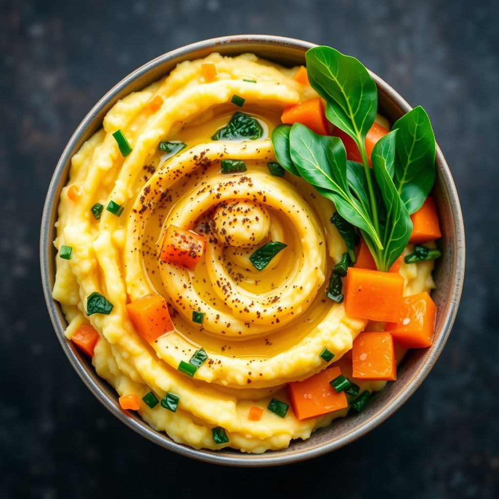 Ginger-Spiced Vegetable Mash Recipe | cookAIfood