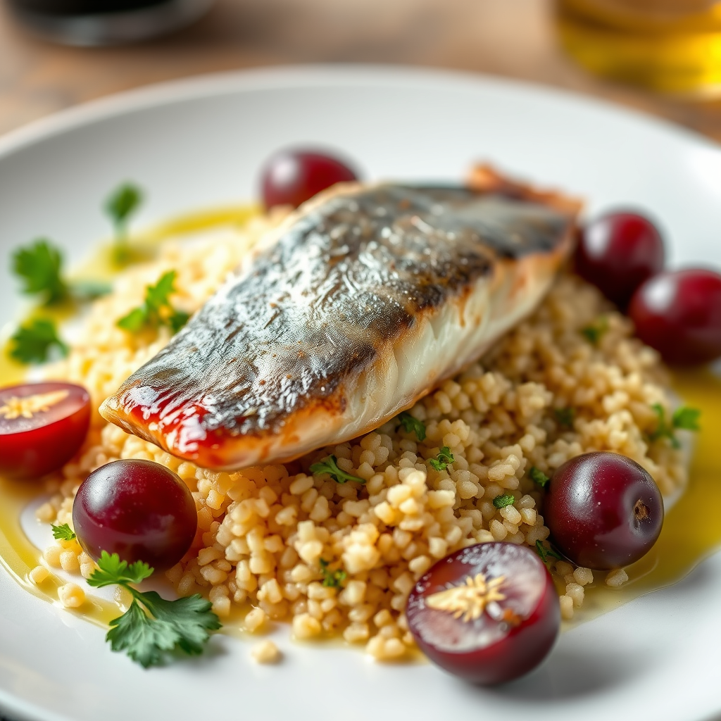 Herring and Grape Delight Recipe | cookAIfood