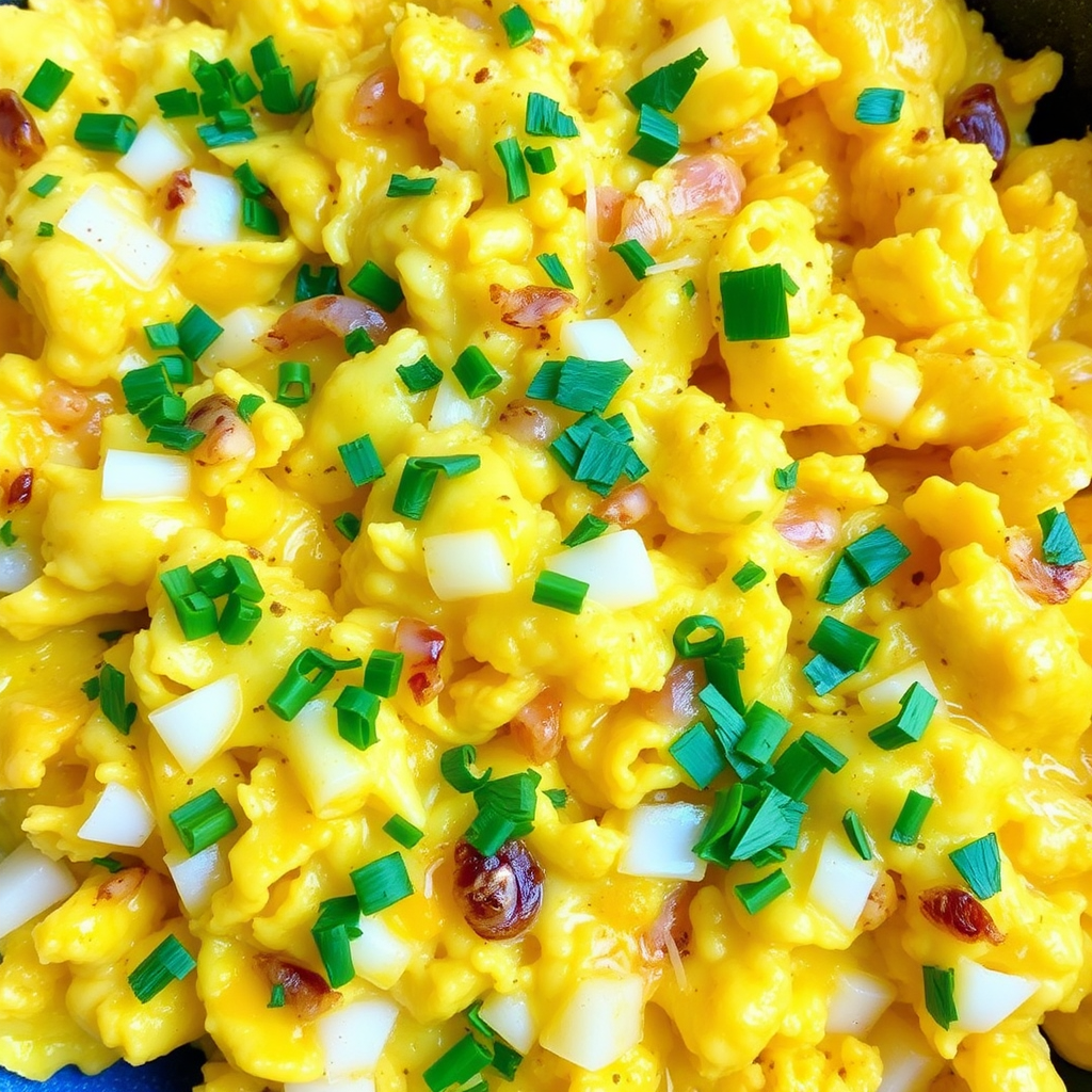 Spiced Garlic Ginger Egg Scramble Recipe | cookAIfood