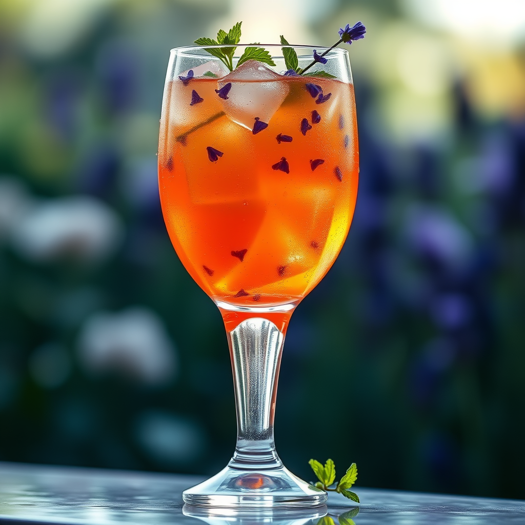 Mystical Layered Citrus Iced Tea Recipe | cookAIfood