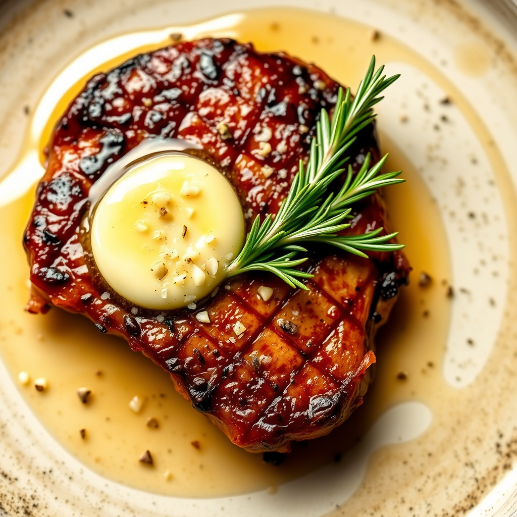 Savory Garlic Butter Beef Steak Recipe | cookAIfood