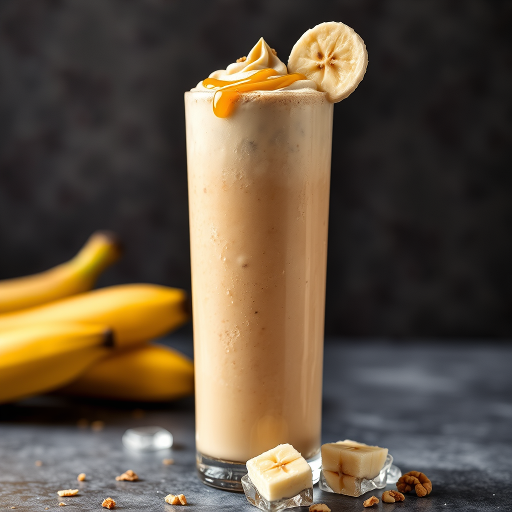 Nutty Banana Bulking Shake Recipe | cookAIfood
