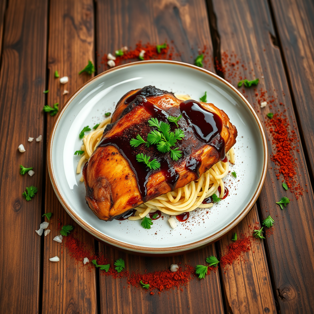 Decadent Chocolate Chicken Recipe | cookAIfood