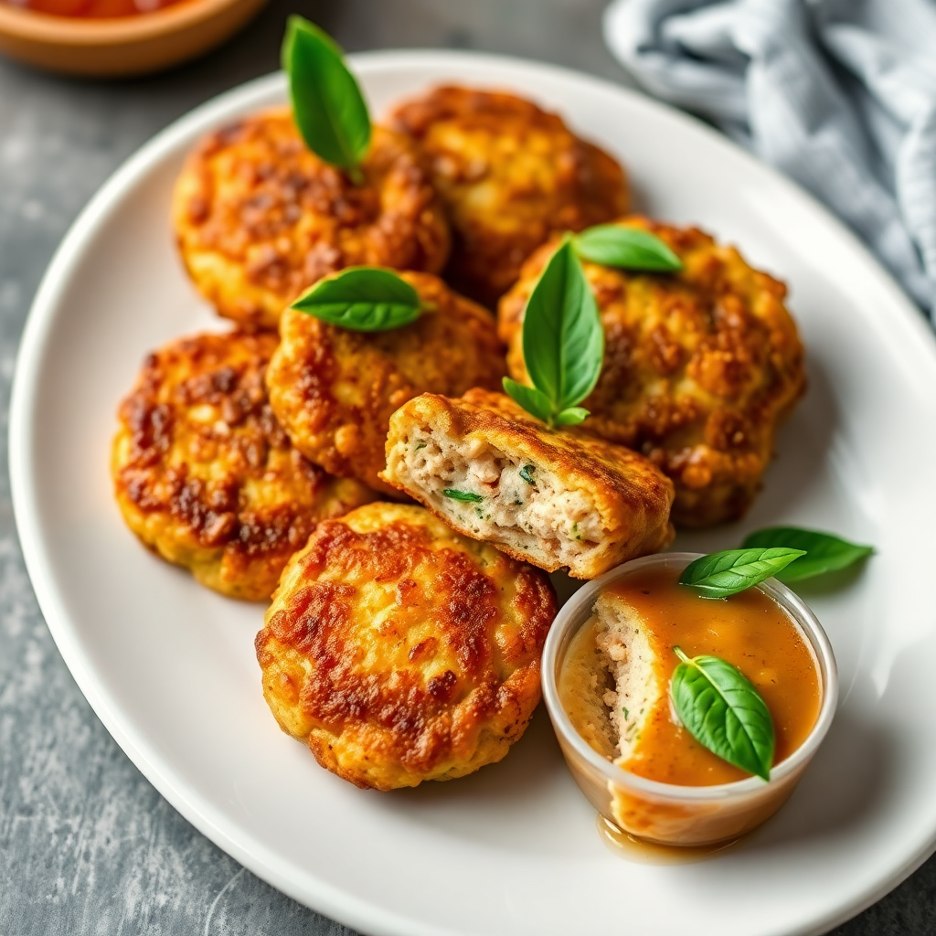 Creamy Tulshi-Infused Tuna Cutlets Recipe | cookAIfood