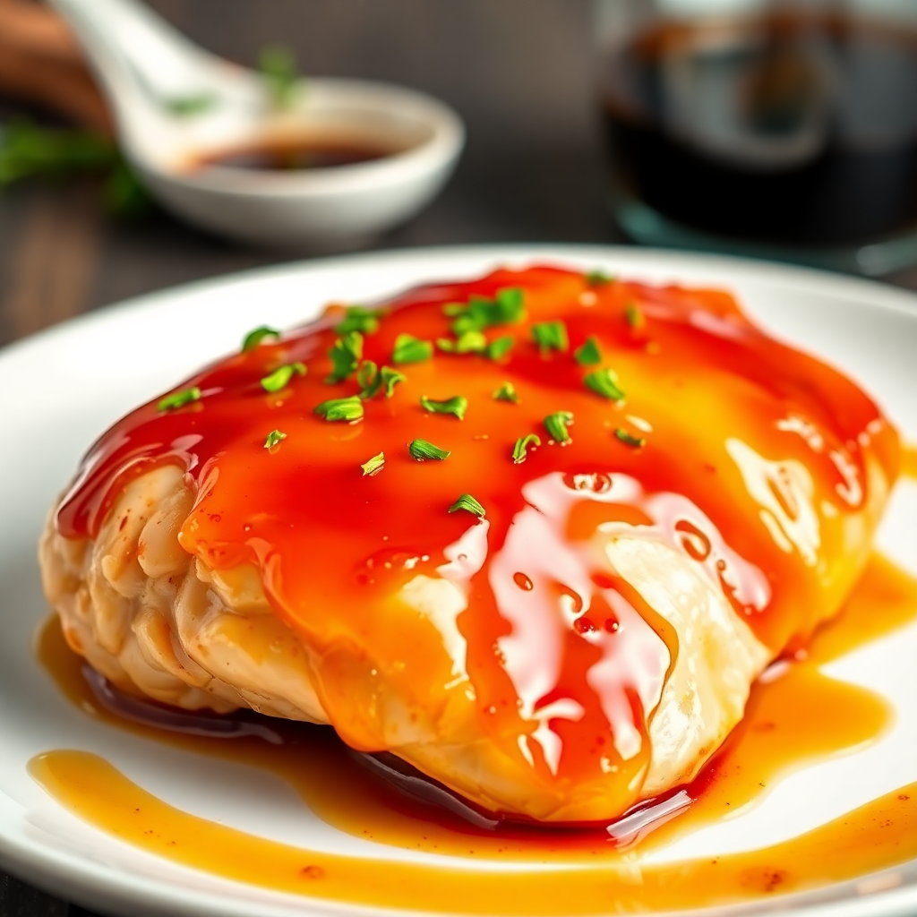 Savory Jelly Glazed Chicken Recipe | cookAIfood