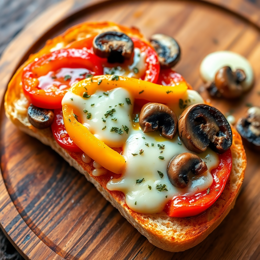 Cheesy Bread Pizza Delight Recipe | cookAIfood