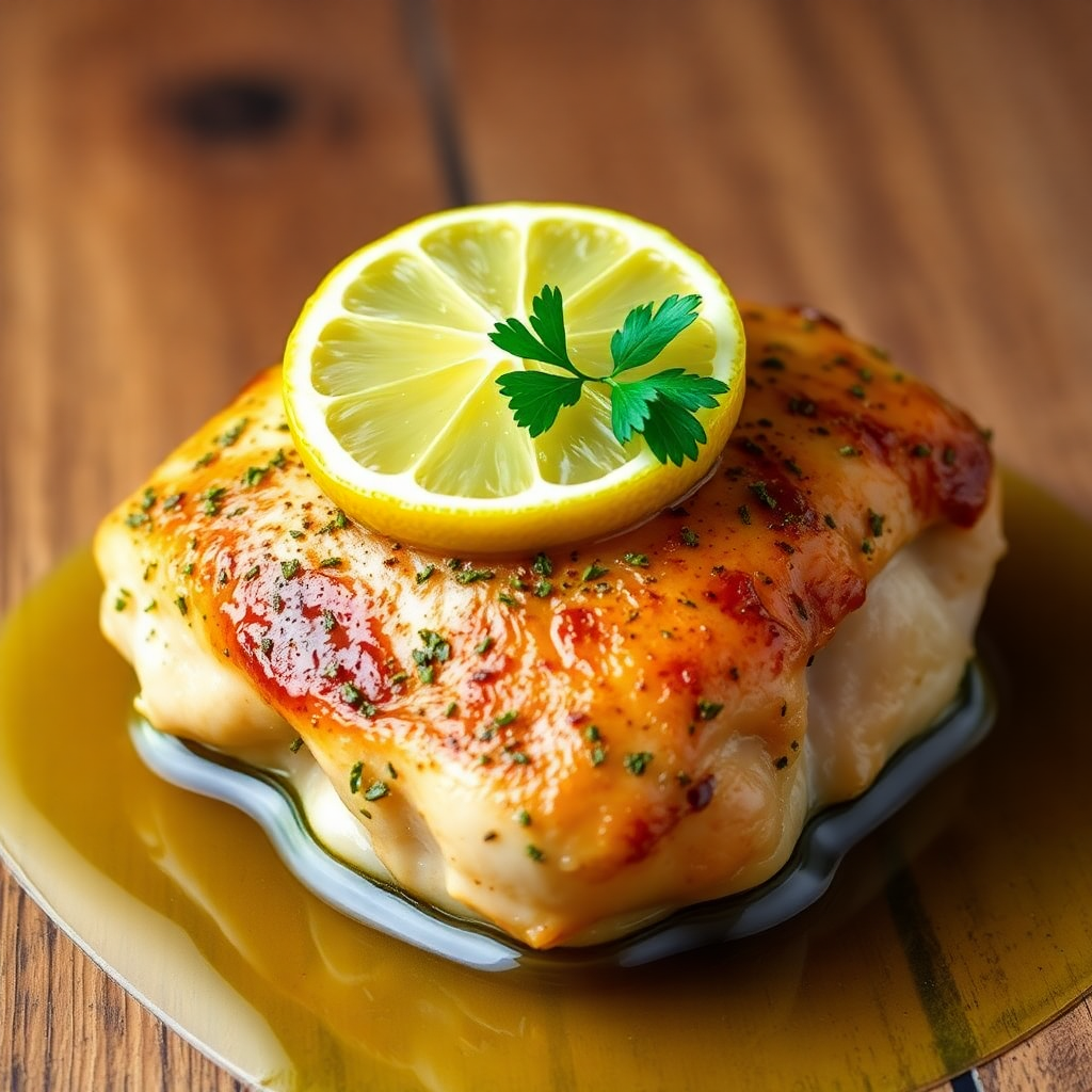 Zesty Lemon Herb Chicken Recipe | cookAIfood