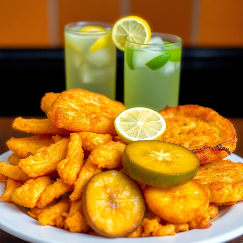 Tropical Yuca Feast with Lemonade Recipe | cookAIfood