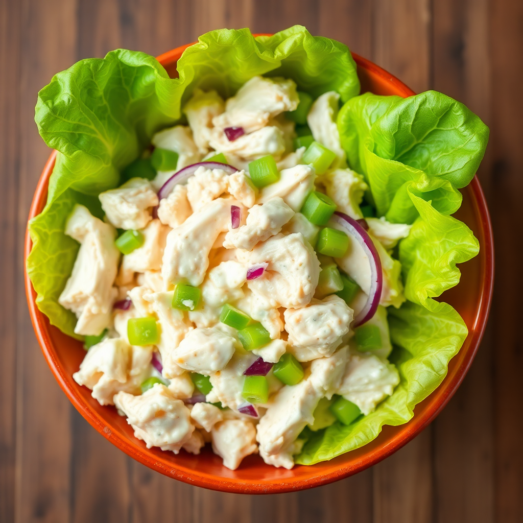 Creamy Mayonnaise Chicken Salad Recipe | cookAIfood