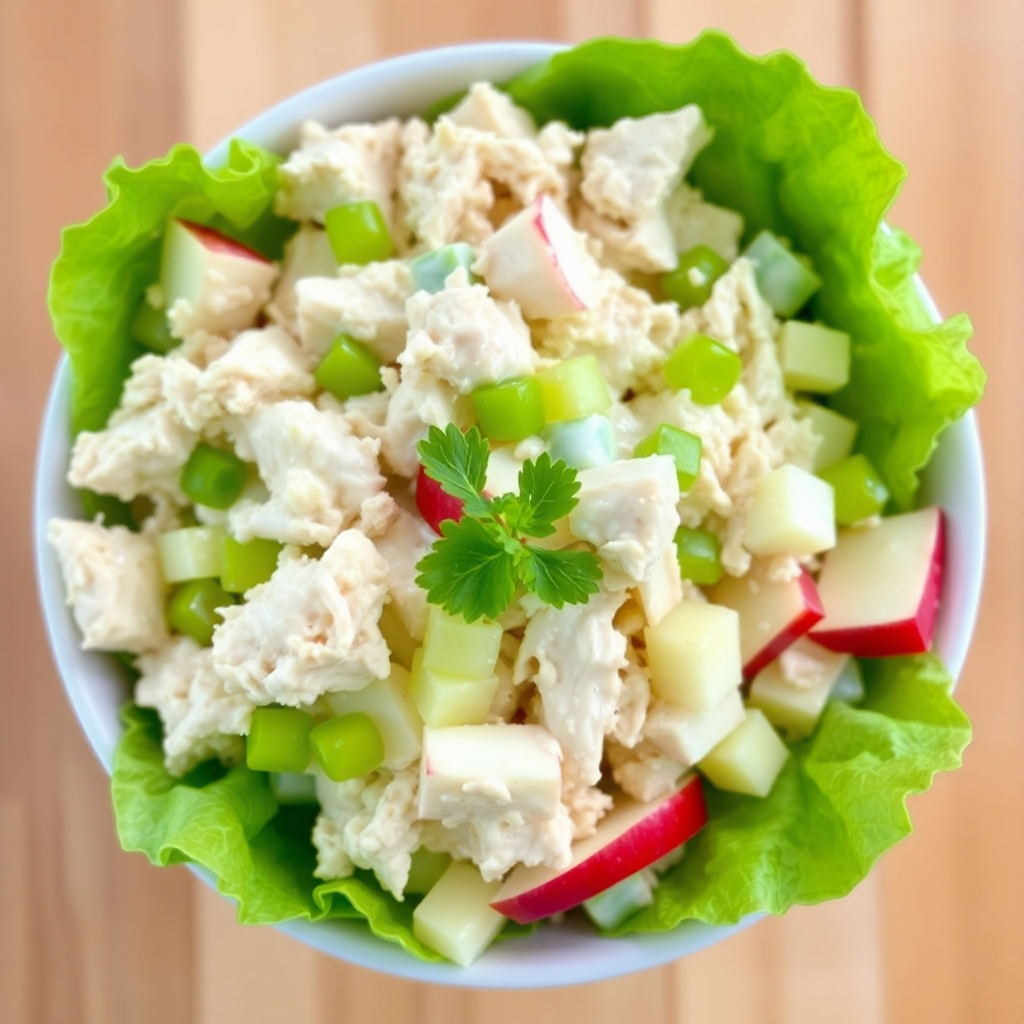 Creamy Mayonnaise Chicken Salad Recipe | cookAIfood
