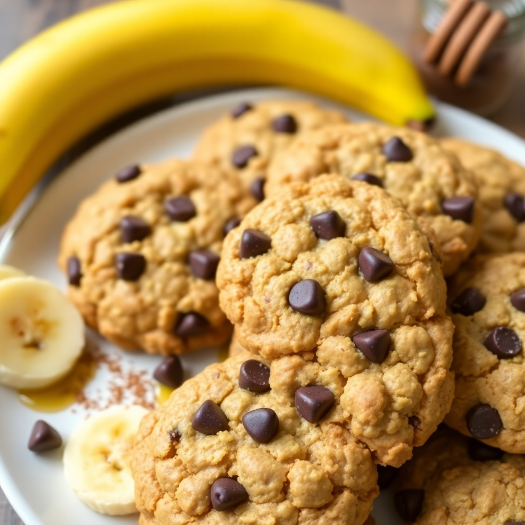 Energizing Banana Oatmeal Cookies Recipe Cookaifood