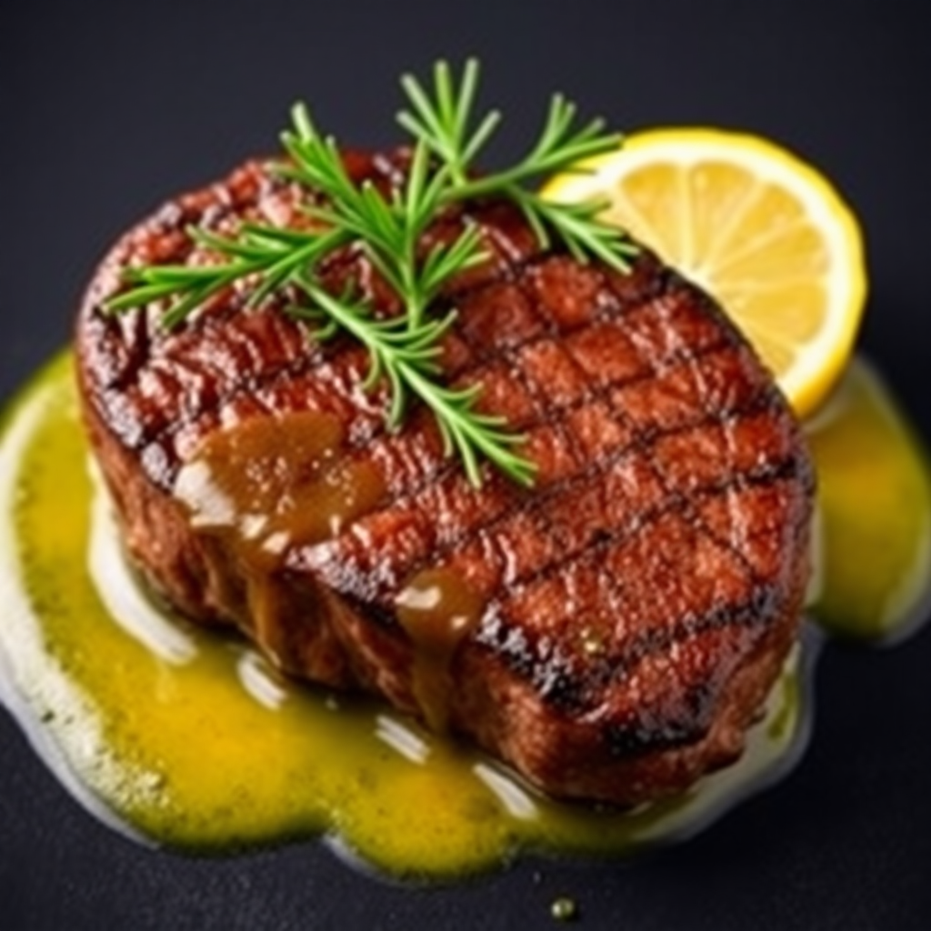 Savory Garlic Butter Beef Steak Recipe | cookAIfood