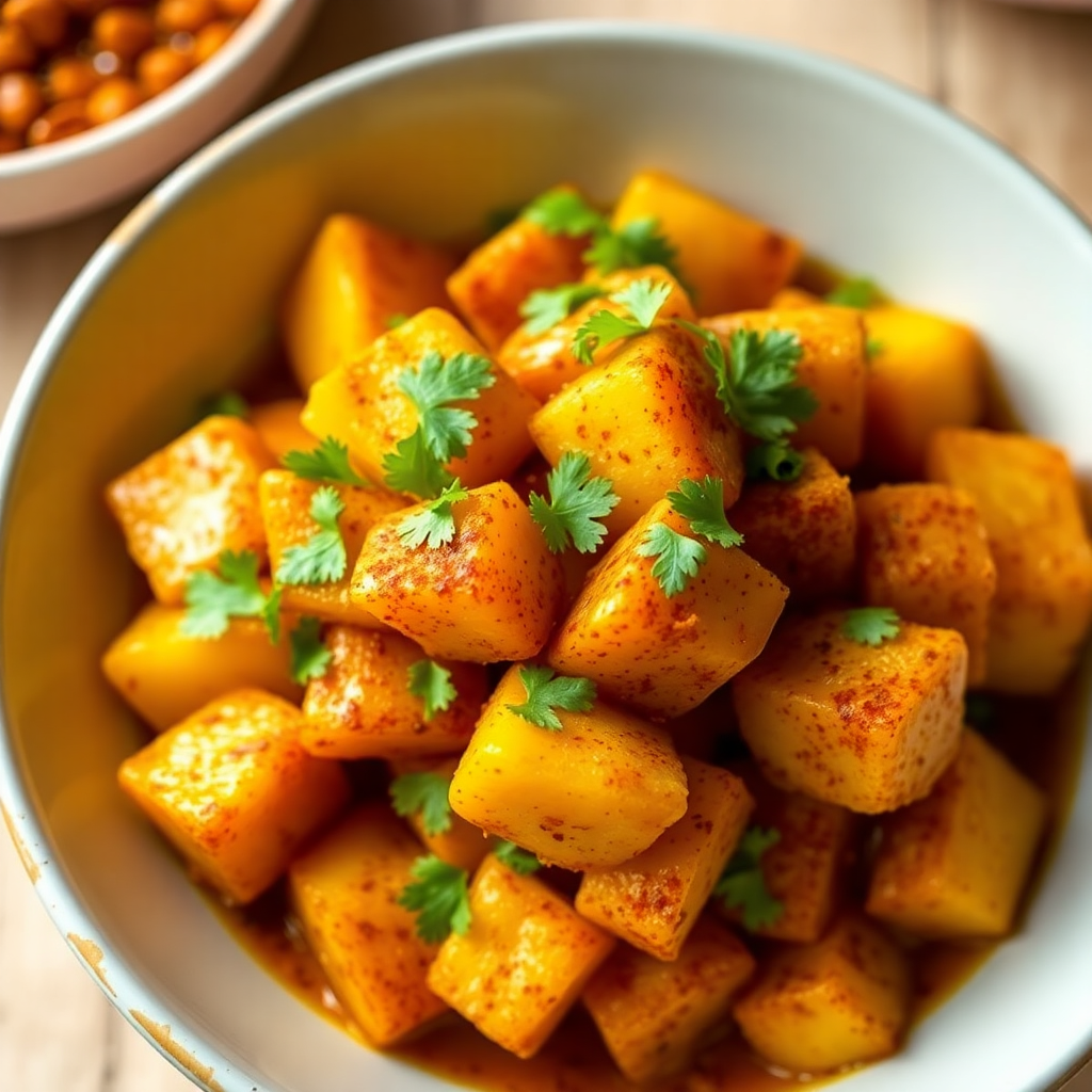 Spicy Masala Potatoes Recipe | cookAIfood
