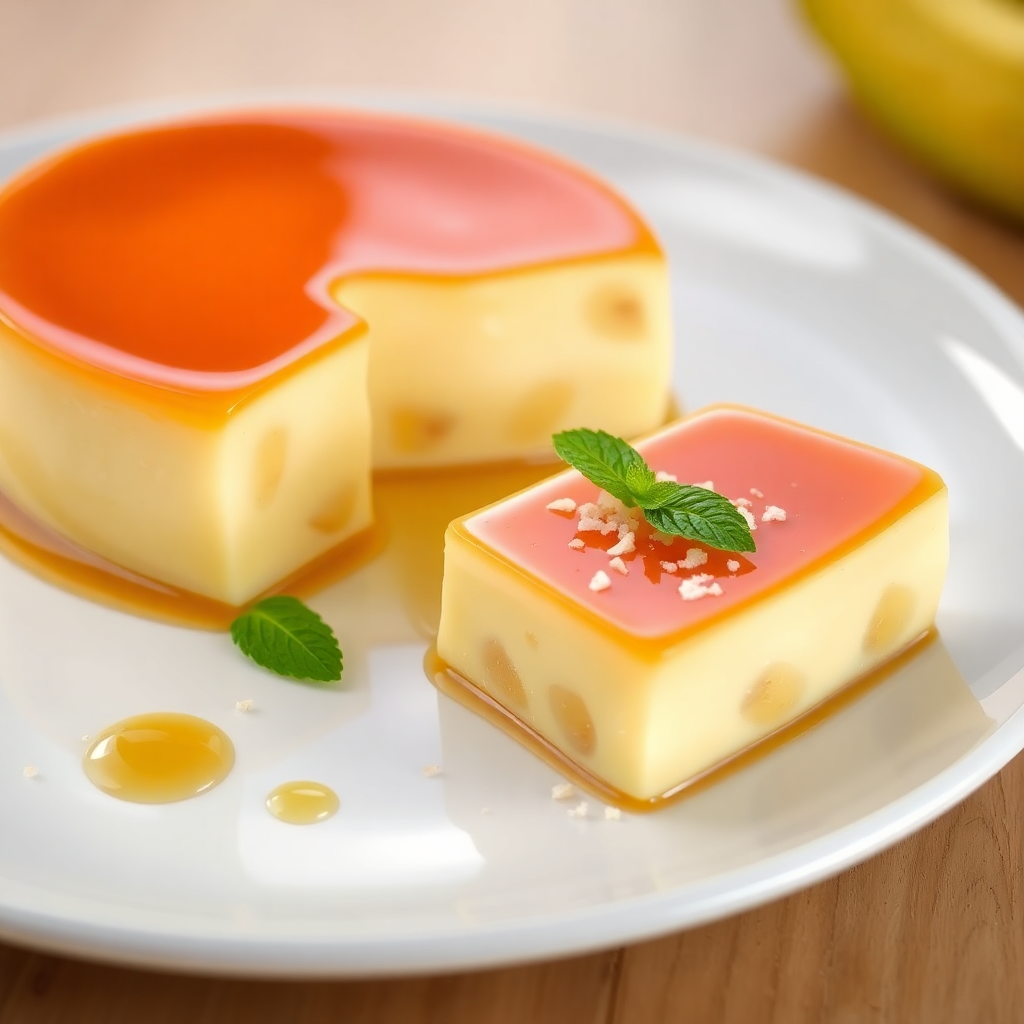 Banana Flan Recipe | cookAIfood