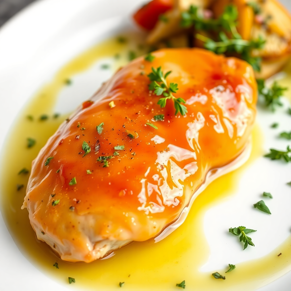 Savory Jelly-Glazed Chicken Recipe | cookAIfood