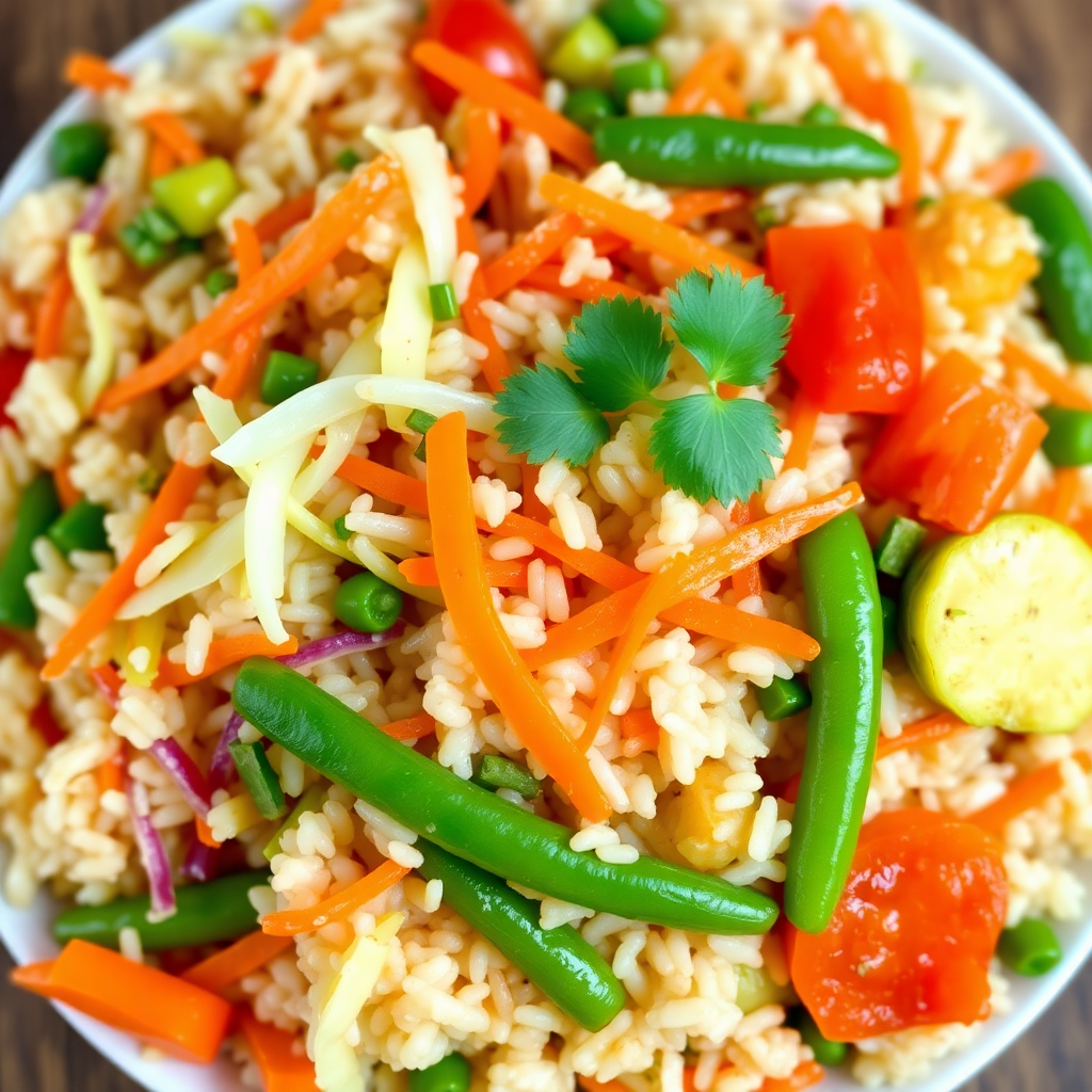 Vegetable Fried Rice Medley Recipe | cookAIfood