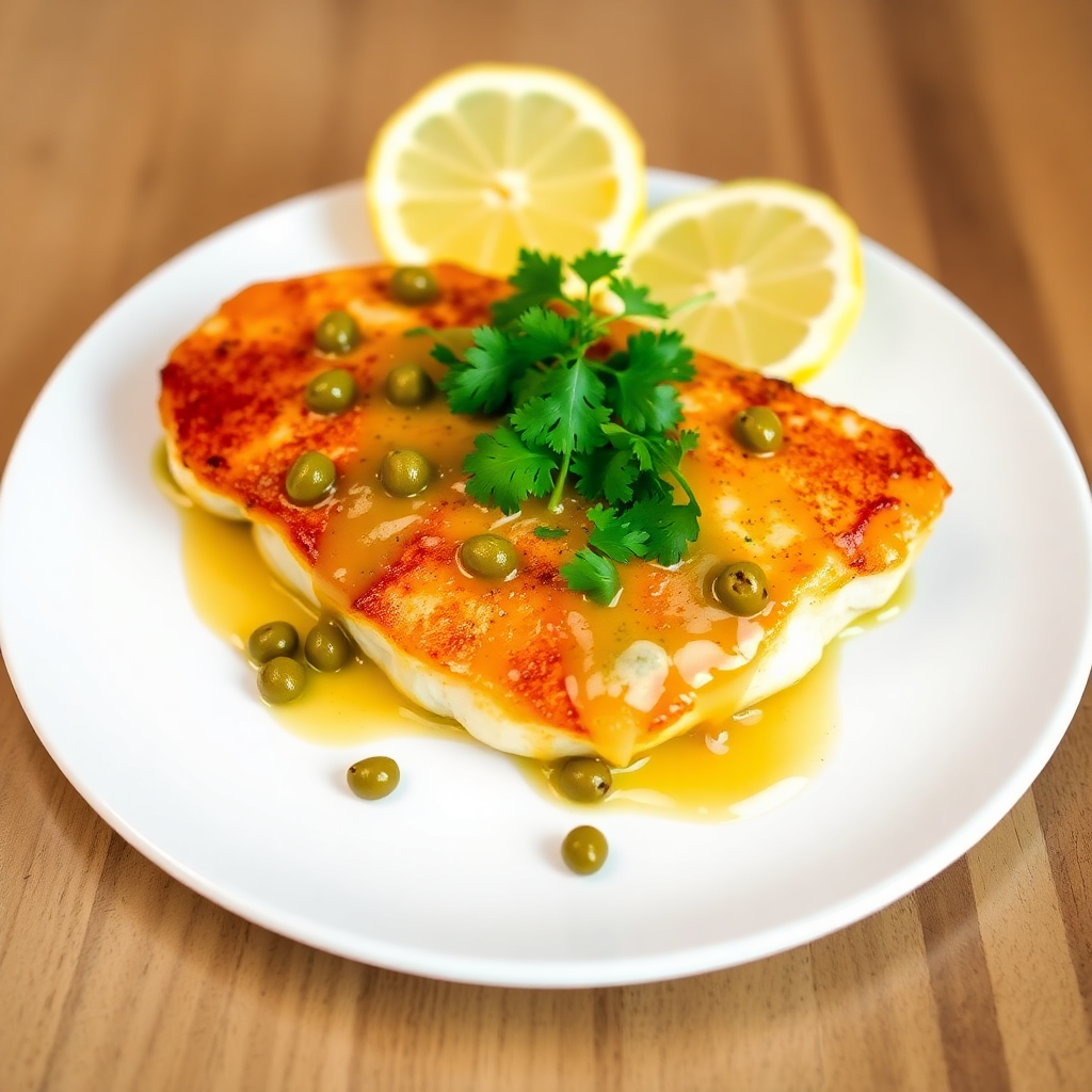 Wine-Infused Chicken Piccata Recipe | cookAIfood