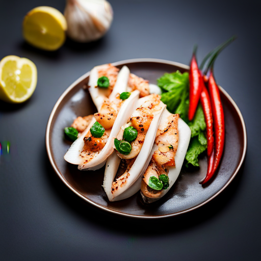 Grilled Squid Recipe | cookAIfood