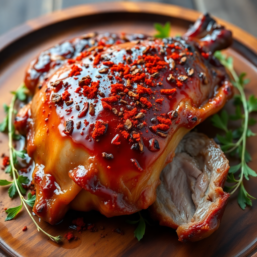 Aromatic Spiced Duck Roast Recipe | cookAIfood