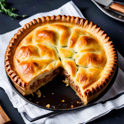 Beef and Cheese Pie Recipe | cookAIfood