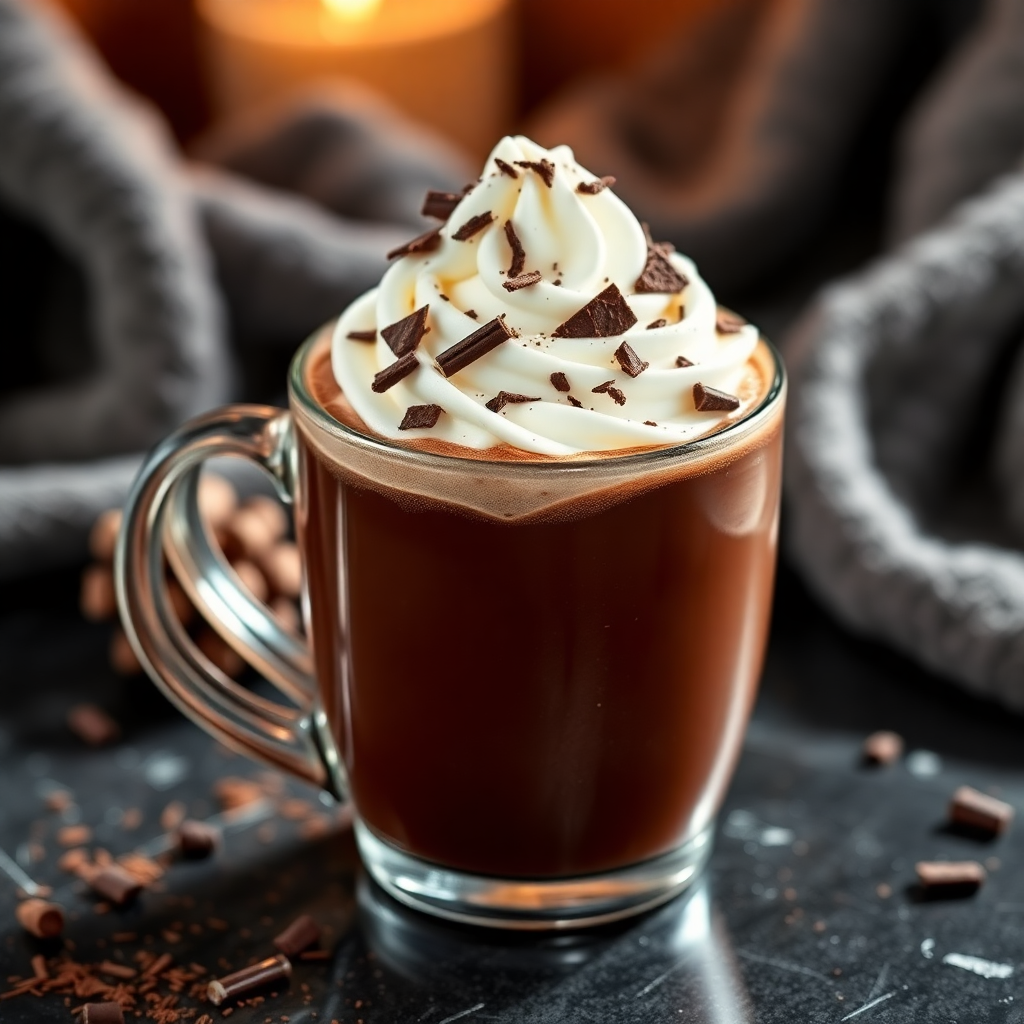 Decadent Dark Chocolate Hot Cocoa Recipe | cookAIfood