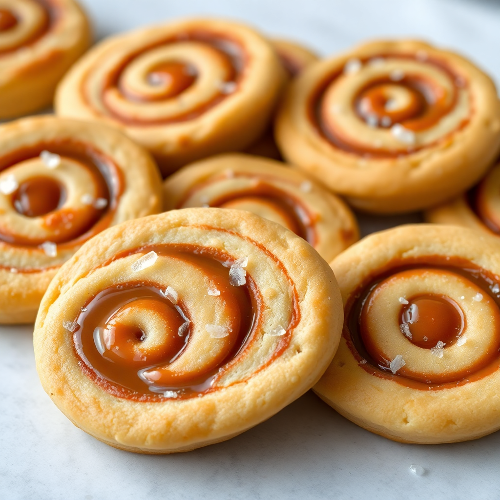 Caramel Pinwheel Cookies Recipe | cookAIfood