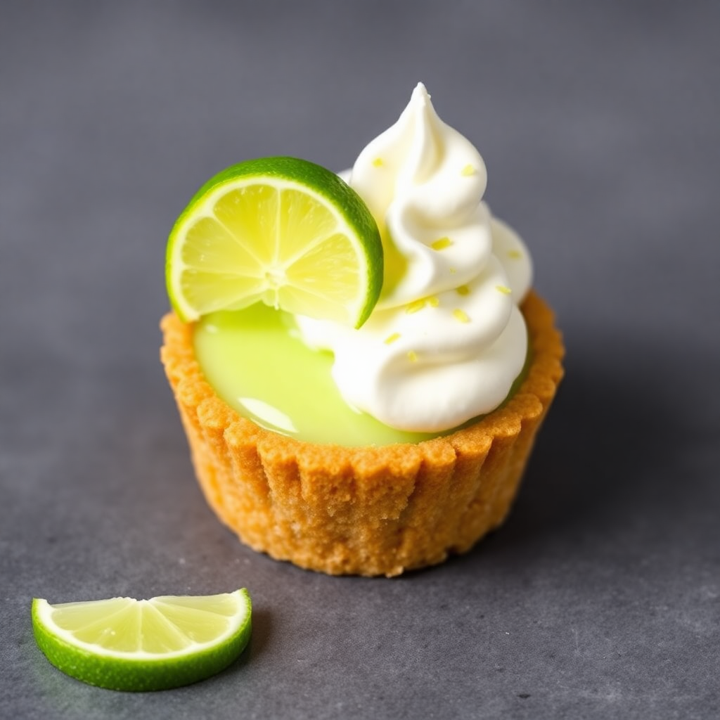 Mini Key Lime Pie Recipe | cookAIfood