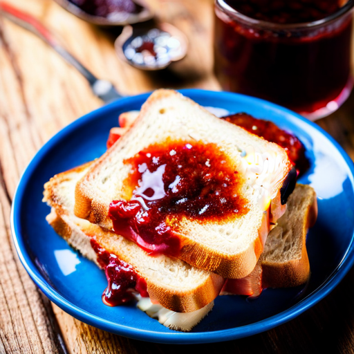 Tea-Jam Sandwich Recipe | cookAIfood