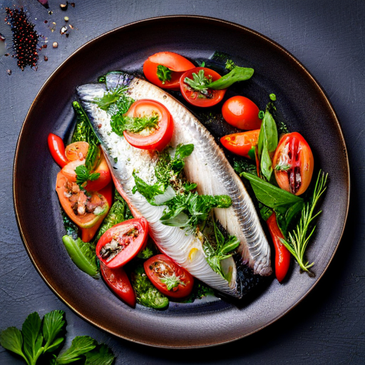 Pan Fried Mackerel with Crispy Herbs Recipe | cookAIfood