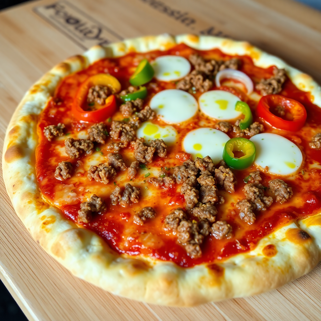 Classic Beef Pizza Recipe | cookAIfood