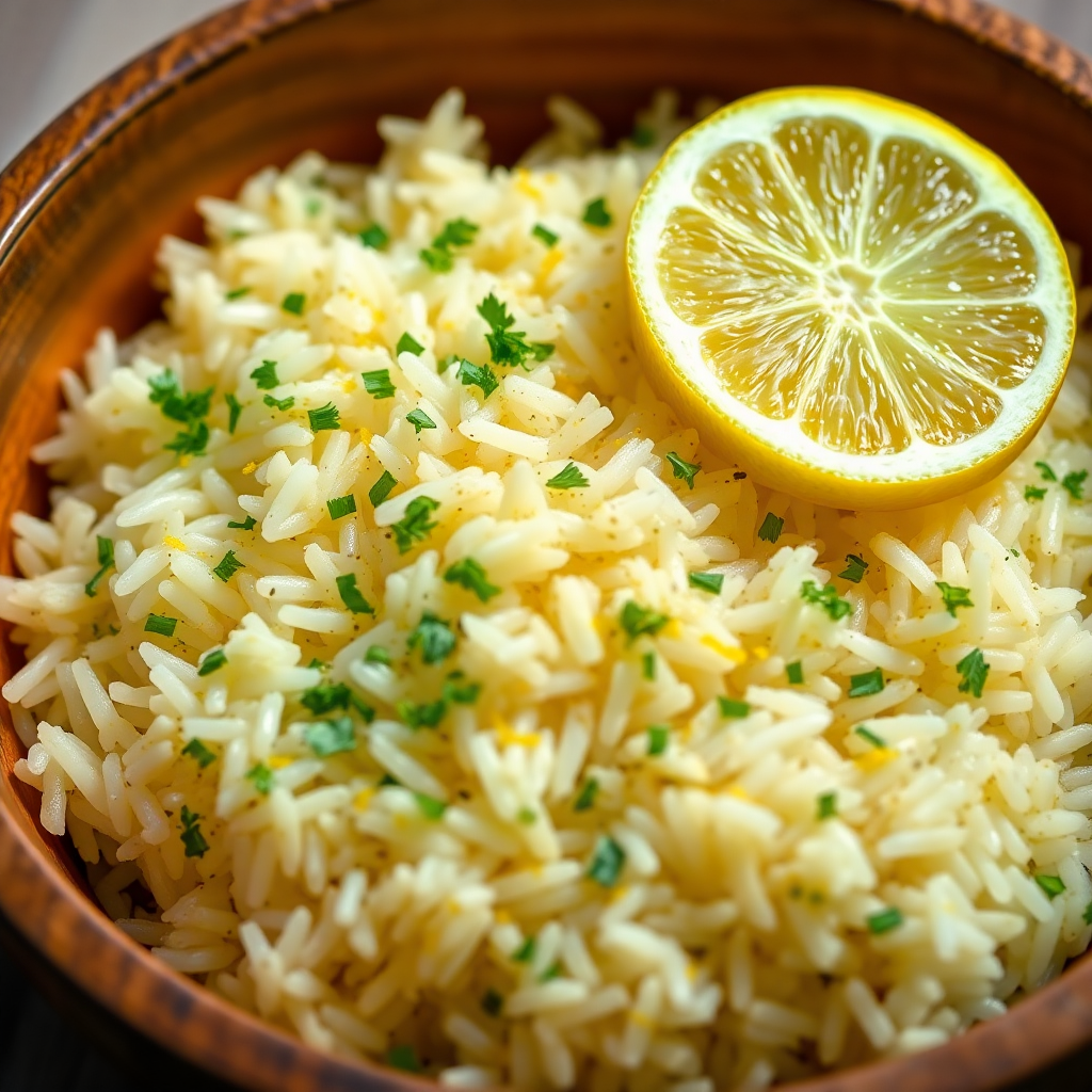 Lemon Herb Rice Pilaf Recipe | cookAIfood